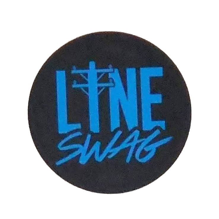 Round Line Swag Sticker – Lineman Swag